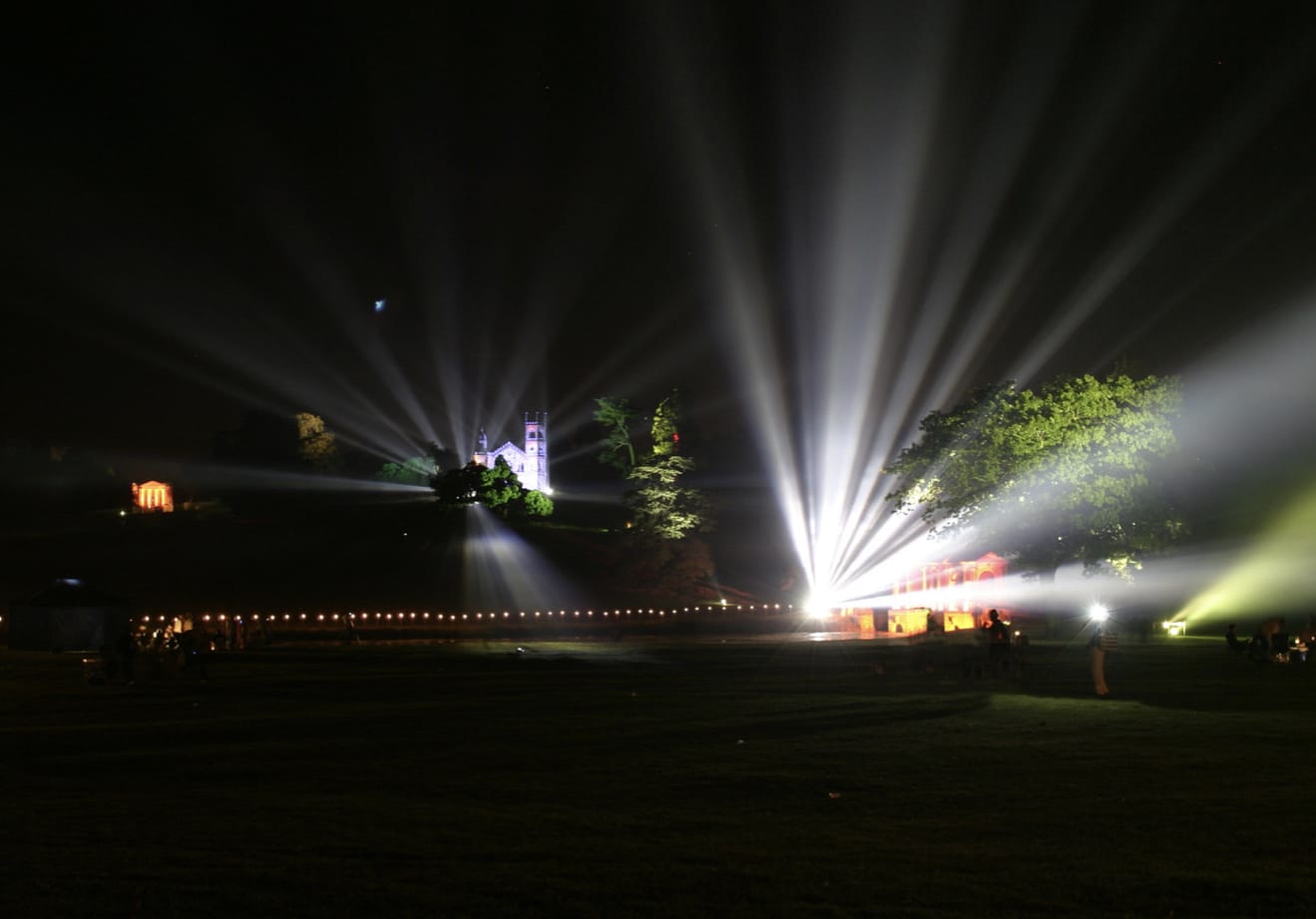 Outdoor Lighting Installers UK enchanted Forest Creative Lighting Services